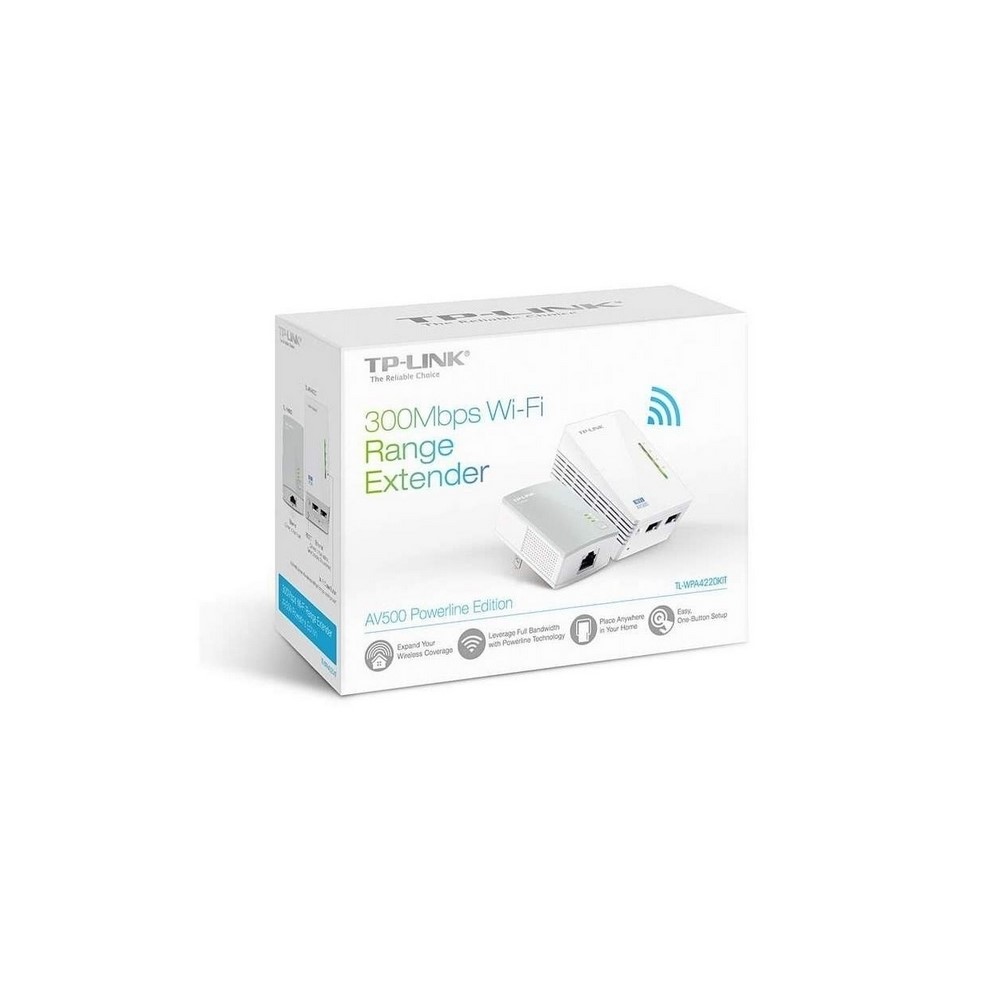 Power Line TPLINK Kit de Extensor inalambrico 300Mbps – MP Computers Ltda.