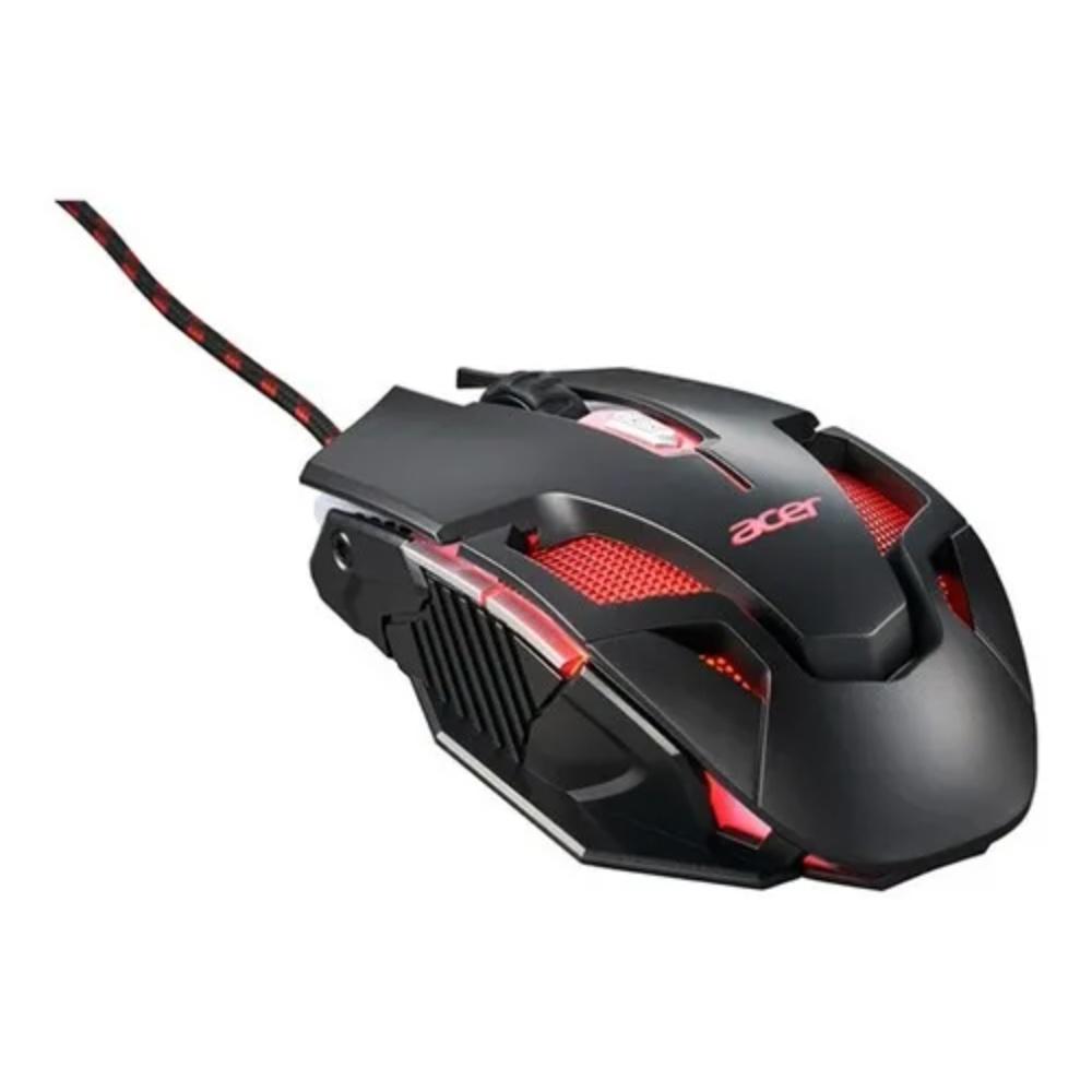 Nitro Mouse NMW105 6400Dpi/Conexión Con Cable / 9 Botones/Diseño ergonomico/Color Black – MP ...
